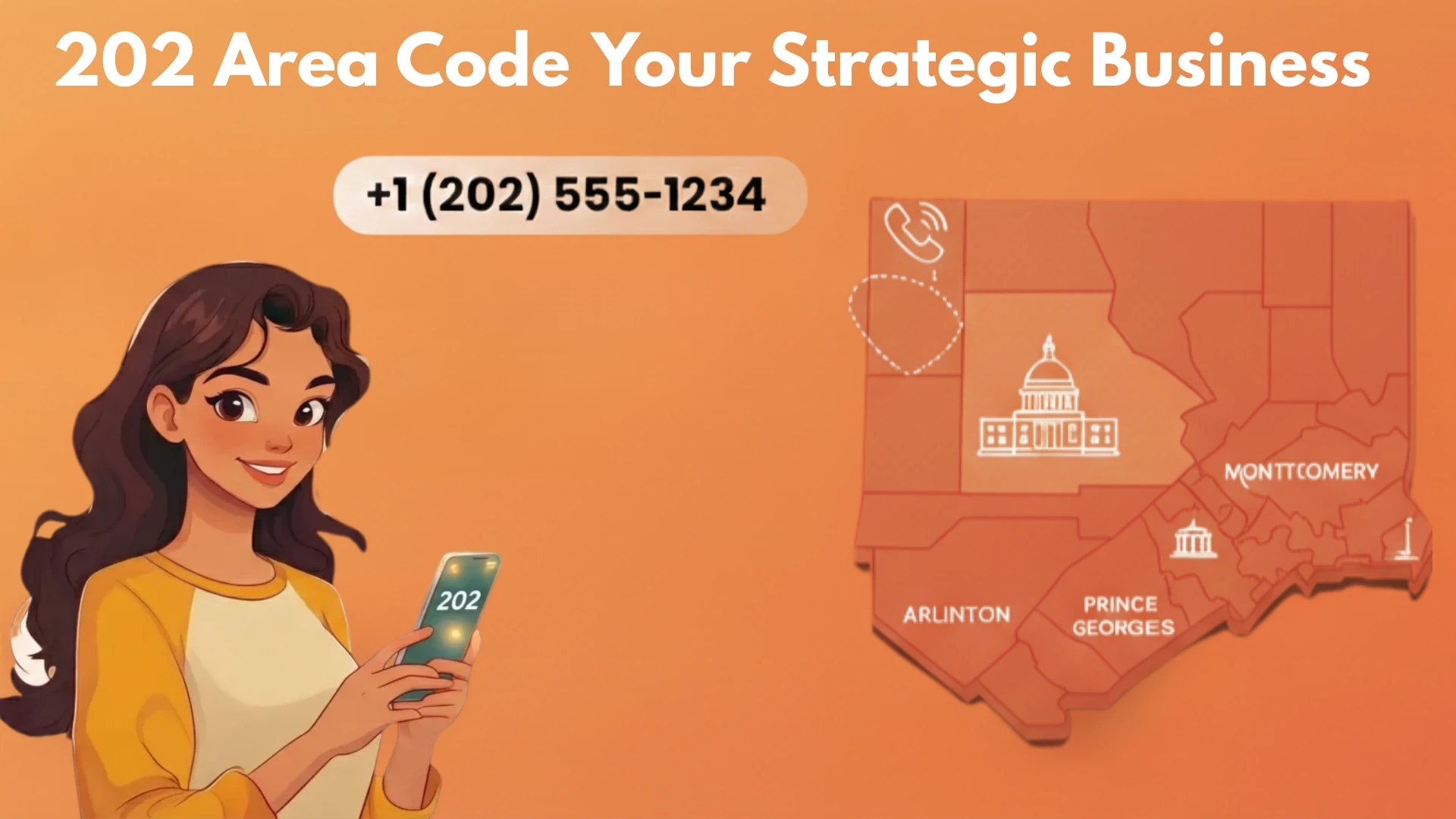 Unlock the Best 202 Area Code Phone Number via LetsDial